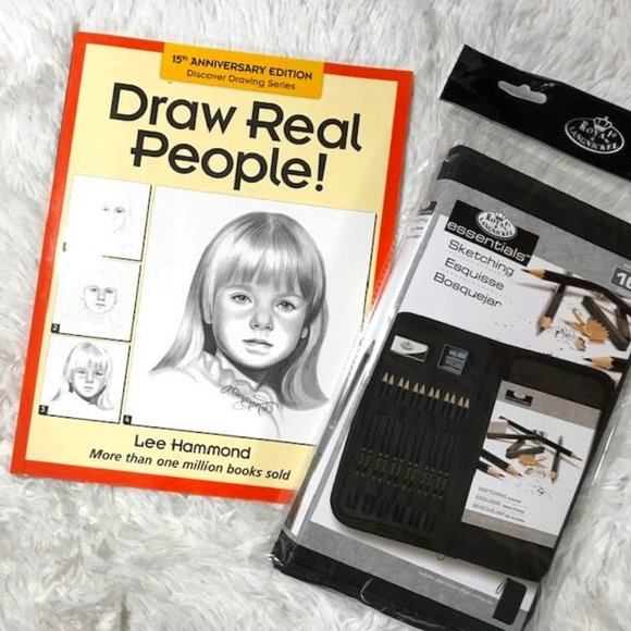 Lee Hammond | Art | Nwot 5th Anniversary Draw Real People Book Drawing ...